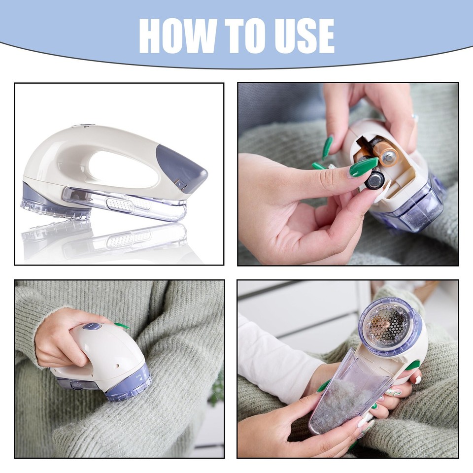Electric Lint Remover Bobble Remover Fabric Shaver For Clothes ...