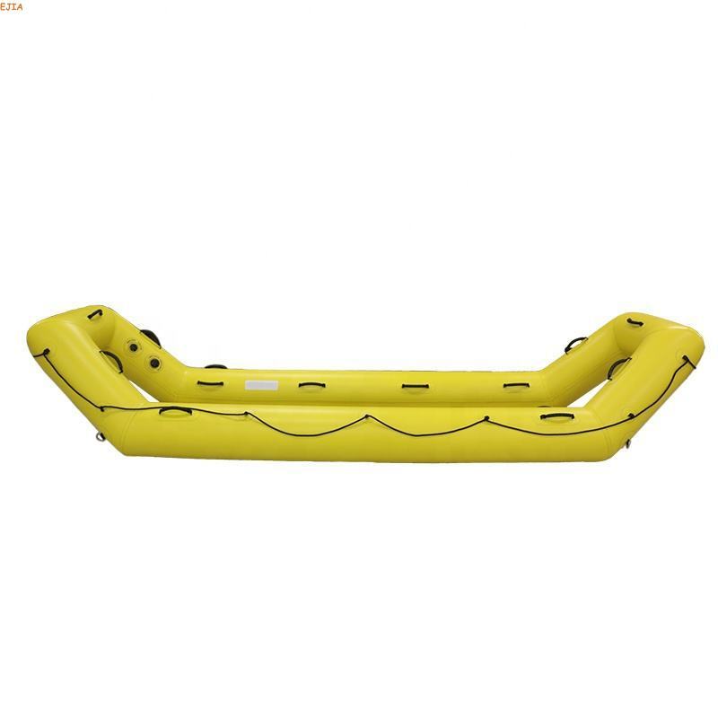 Inflatable Ice Rescue Sled Inflatable Rapid Raft Water Rescue Boat Jet ...