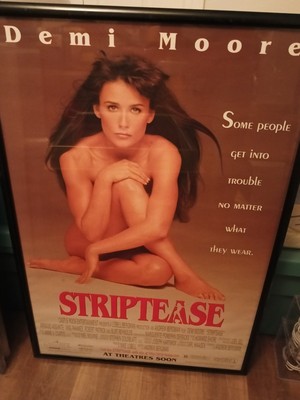 VINTAGE Striptease 1996 Original Movie Poster 27x40 Rolled Double Sided Mirror | eBay