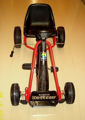 KETLER CHILDS PEDAL CAR, KET CAR, WITH RUBBER TIRES, HAND BREAK MADE IN ...