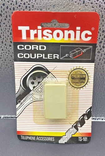 Trisonic TS101 Telephone Accessories Phone Cord Coupler Connects ...