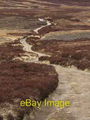 Photo 6x4 Land Rover track Knowe of Crippley Track leading to the ...