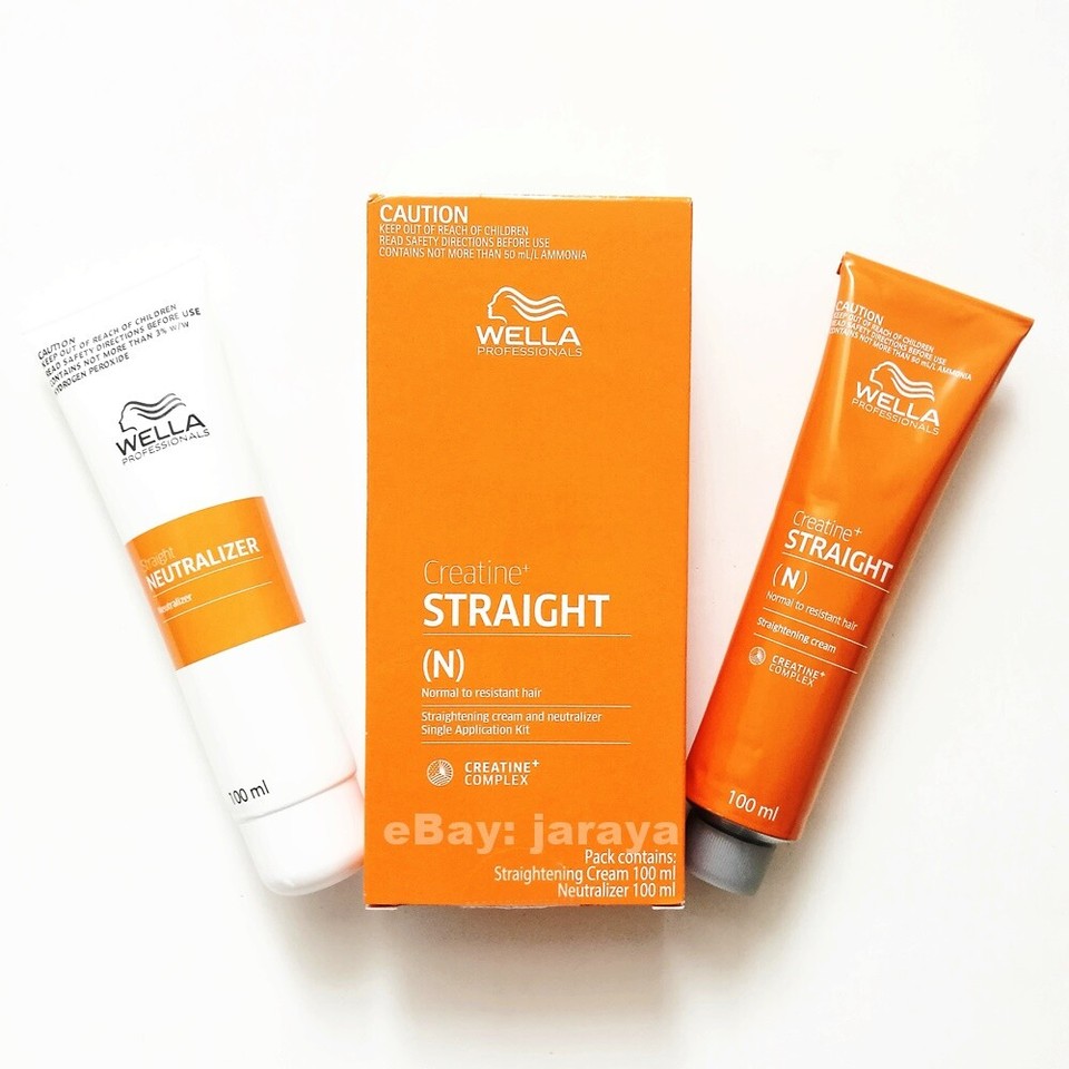 Wella N Straightening Hair Wellstrate Intense Resistant Creatine 6 ...