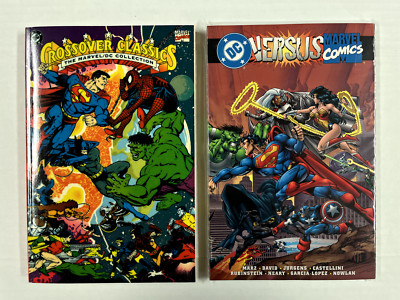 Crossover Classics The Marvel/DC Collection & DC Versus Marvel TPB Lot ...