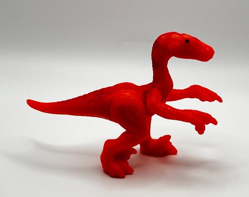 Dinosaur Velociraptor Raptor Orange 3" Figure | eBay