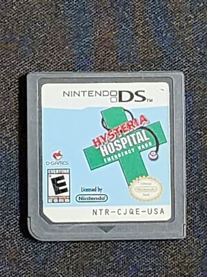 Nintendo DS Game Hysteria Hospital: Emergency Ward *Authentic* DS DSi ...