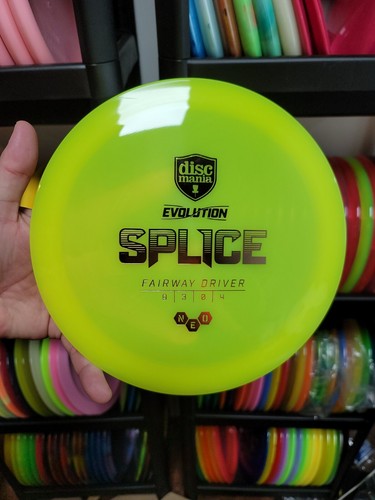 discmania NEO Splice Fairway Driver Golf Disc yellow 176g | eBay