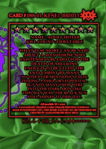 Baby Hitler. Trading Card. Limited Print. | eBay