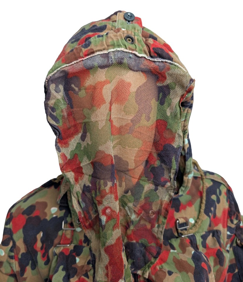 Vintage Swiss Army M70 Alpenflage Jacket - Medium Short | eBay