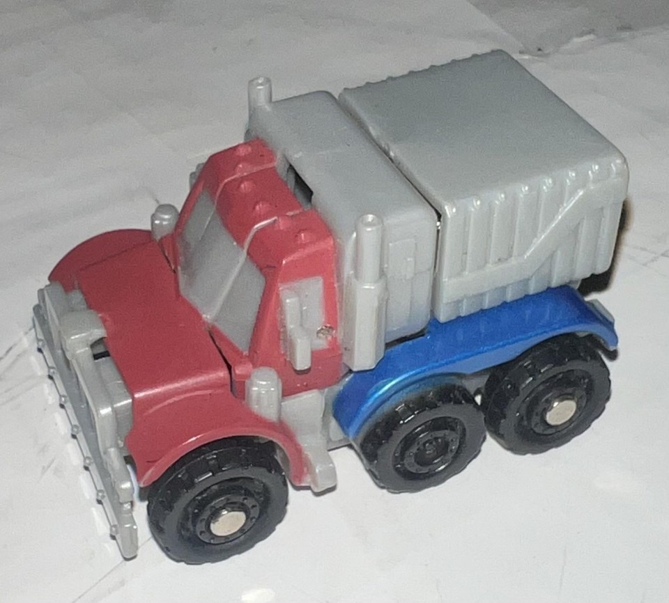 Transformers Optimus Prime Truck Robot Action Figure Hasbro Mini Toy ...