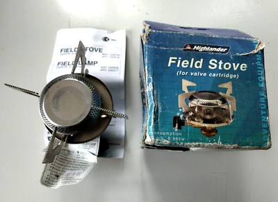 Gas Highlander Camping Compact Field Stove Cooker Butane or Propane ...