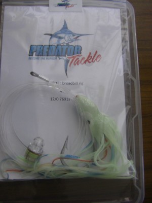 2x swordfish rigs 4 mtr 400lb flurocarbon 12/0 7691s with deep drop ...