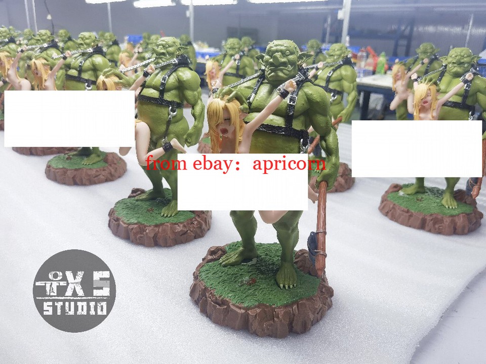 TXS Studio Goblin General's Elf Armor Resin Statue Collectible 13 ...