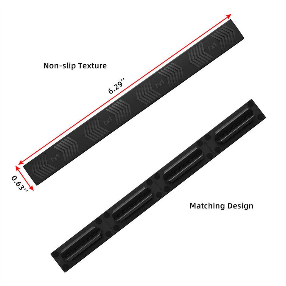 MLOK Rail Hand Protection M-lok Rail Cover Panel for M-lok System Black ...