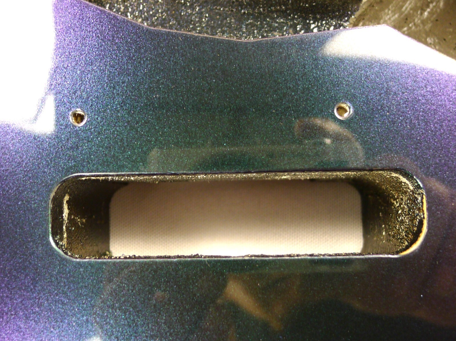 3 pcs North American Alder Strat Guitar Body Chameleon Finish SSS 2 ...