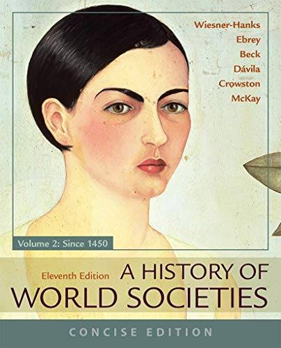 A History of World Societies, Concise, Volume 2 - Paperback - GOOD ...