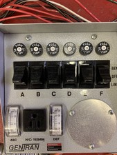 GenTran 6 Circuit Manual Transfer Generator Switch 20216 for sale ...