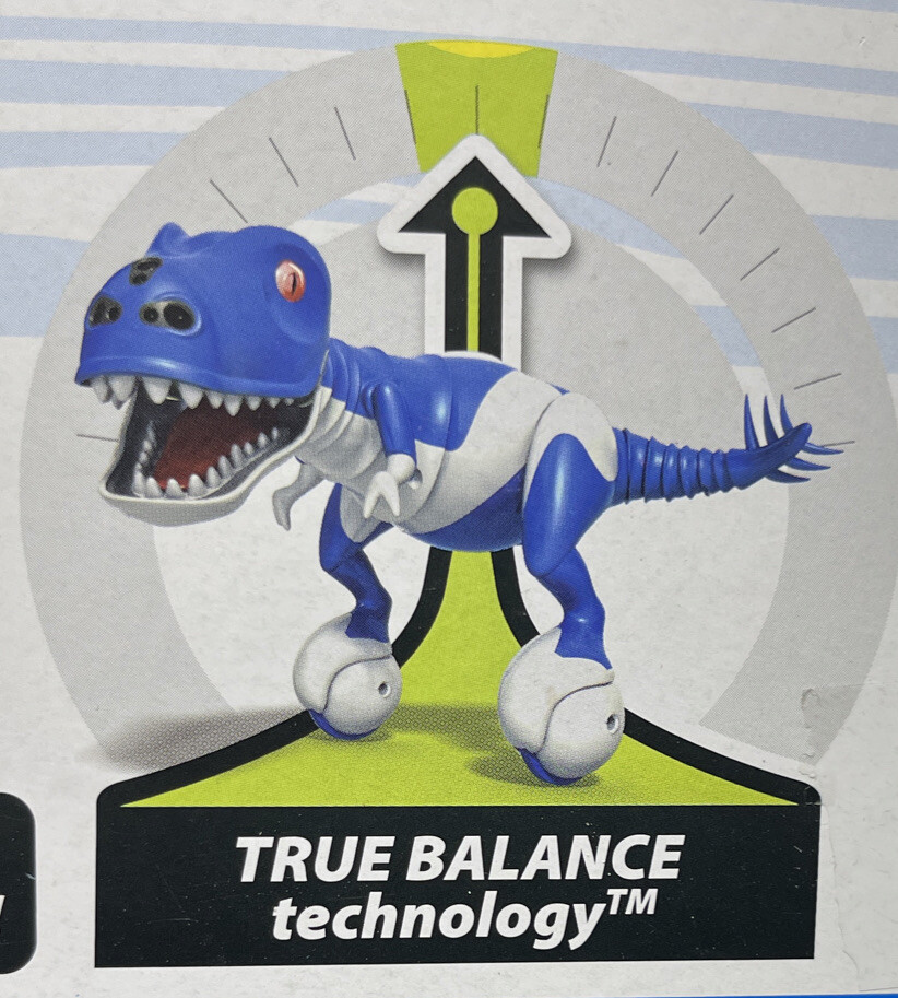 Zoomer Dino Snaptail Blue Dinosaur Remote Control
