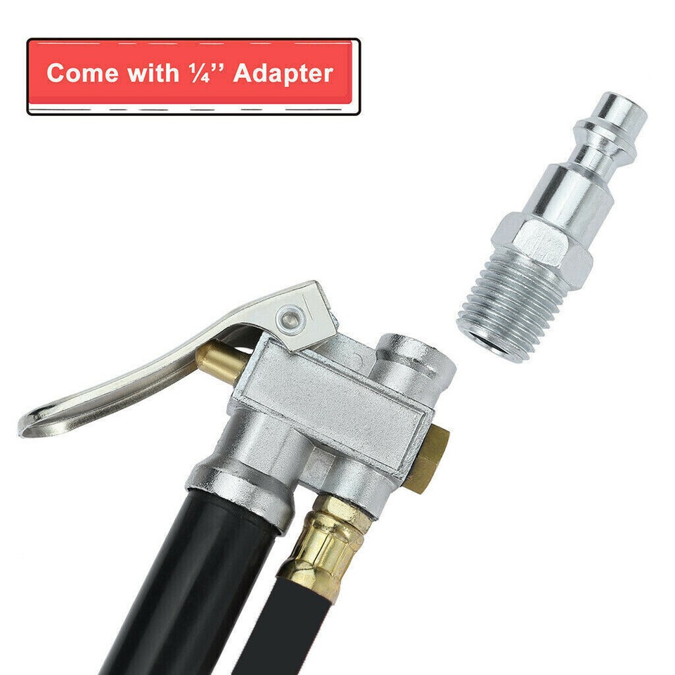 Car Tire Inflator Gauge Tire Pressure Gauge For Use Withdirect Air Line ...