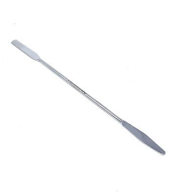 Round & Tapered Arrow End 9" Stainless Steel Double Ended Lab Spatula ...