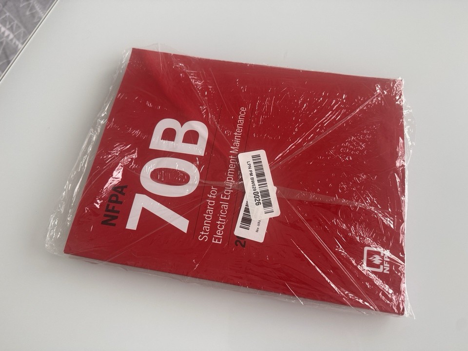 NEW SEALED NFPA 70B Standard for Electrical Equipment Maintenance 2023 ...