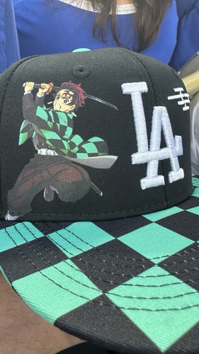 LA Dodgers Demon Slayer Hat Collab SGA 8/15/25 MLB RARE! | eBay