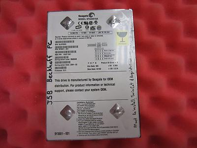 Seagate 9Y3001-001 Internal Hard Drive 40GB 5400 RPM ST340015A | eBay