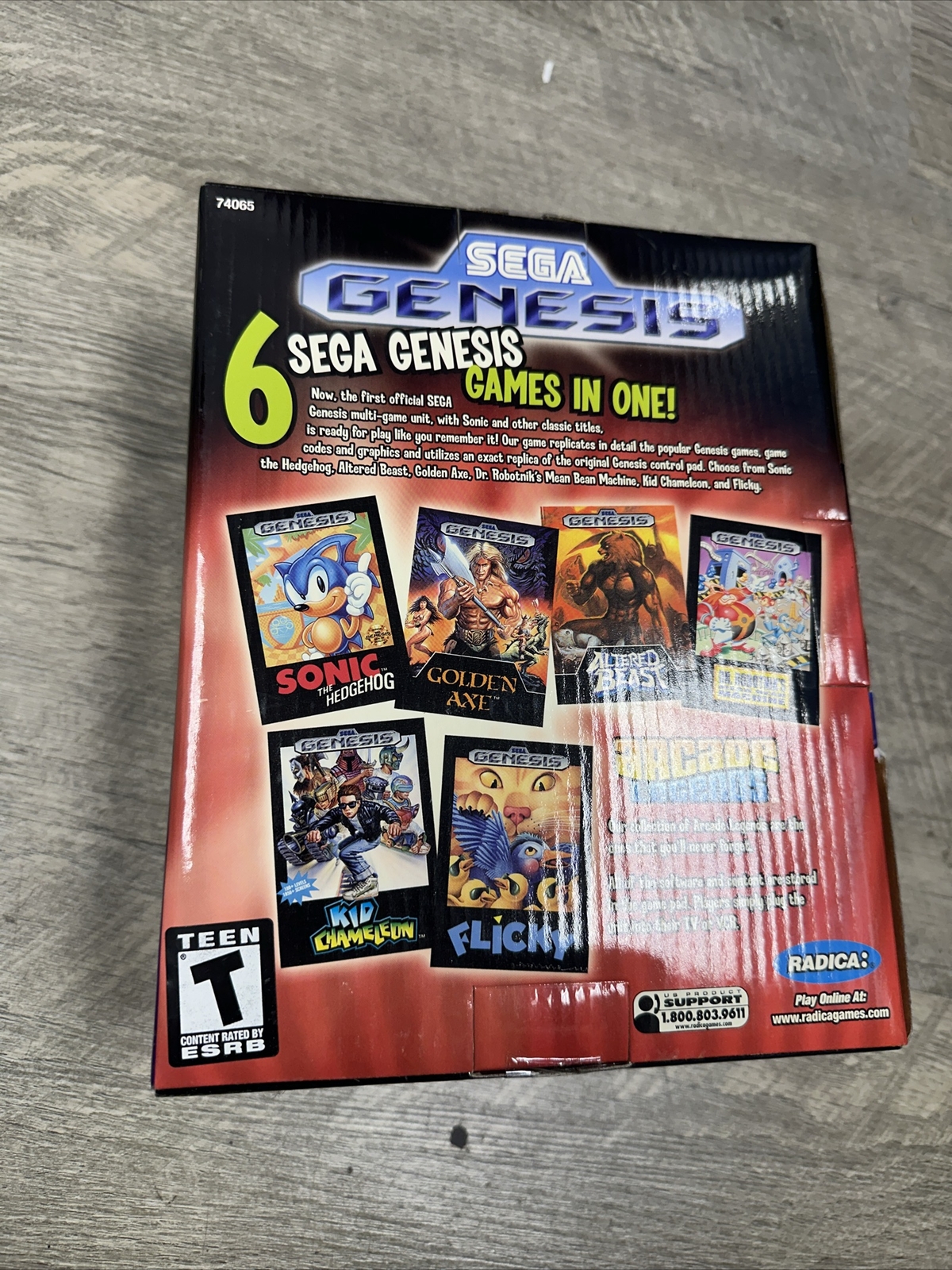 Arcade Legends: Sega Genesis (TV game systems, 2004) for sale online | eBay