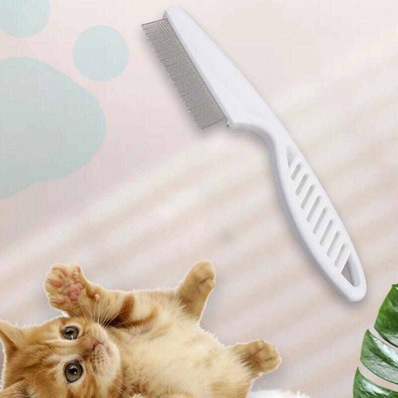 1PC Fine Toothed Flea Flee Metal Nit Head Hair Lice Comb with Handle AU ...