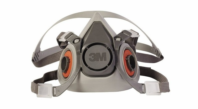 3M 6291 Half Facepiece Respirator Mask with Filter - Medium for sale ...