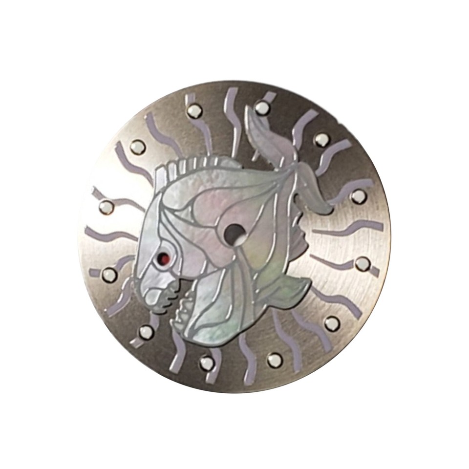 28.5mm Green Luminous Watch Dial Plate For ETA 2836 2824 NH35/36 ...