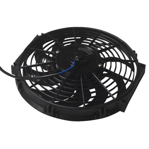 12" Universal Slim Fan Push Pull Electric Radiator Cooling 12V 80W w ...