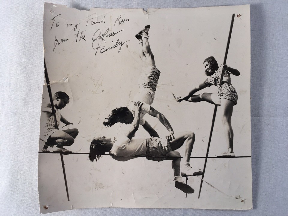 1940’s Original PHOTO Family Acrobat Act High Wire Circus Signed | eBay