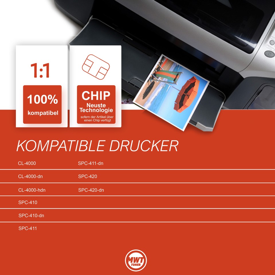 1x Druckerpatrone f r Ricoh Af cio CL 4000 hdn dn 888283 TYPE245 CYAN ...