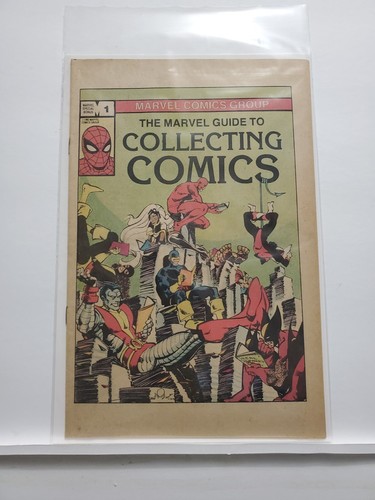 1982 Marvel Guide to Collecting Comics #1 VF+ 8.5 Simonson Cover | eBay