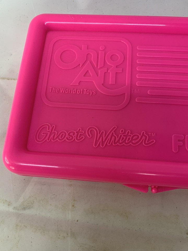 Vintage Ohio Art Ghost Writer Magnetic Fun Kit - HTF Pink Colorway ...