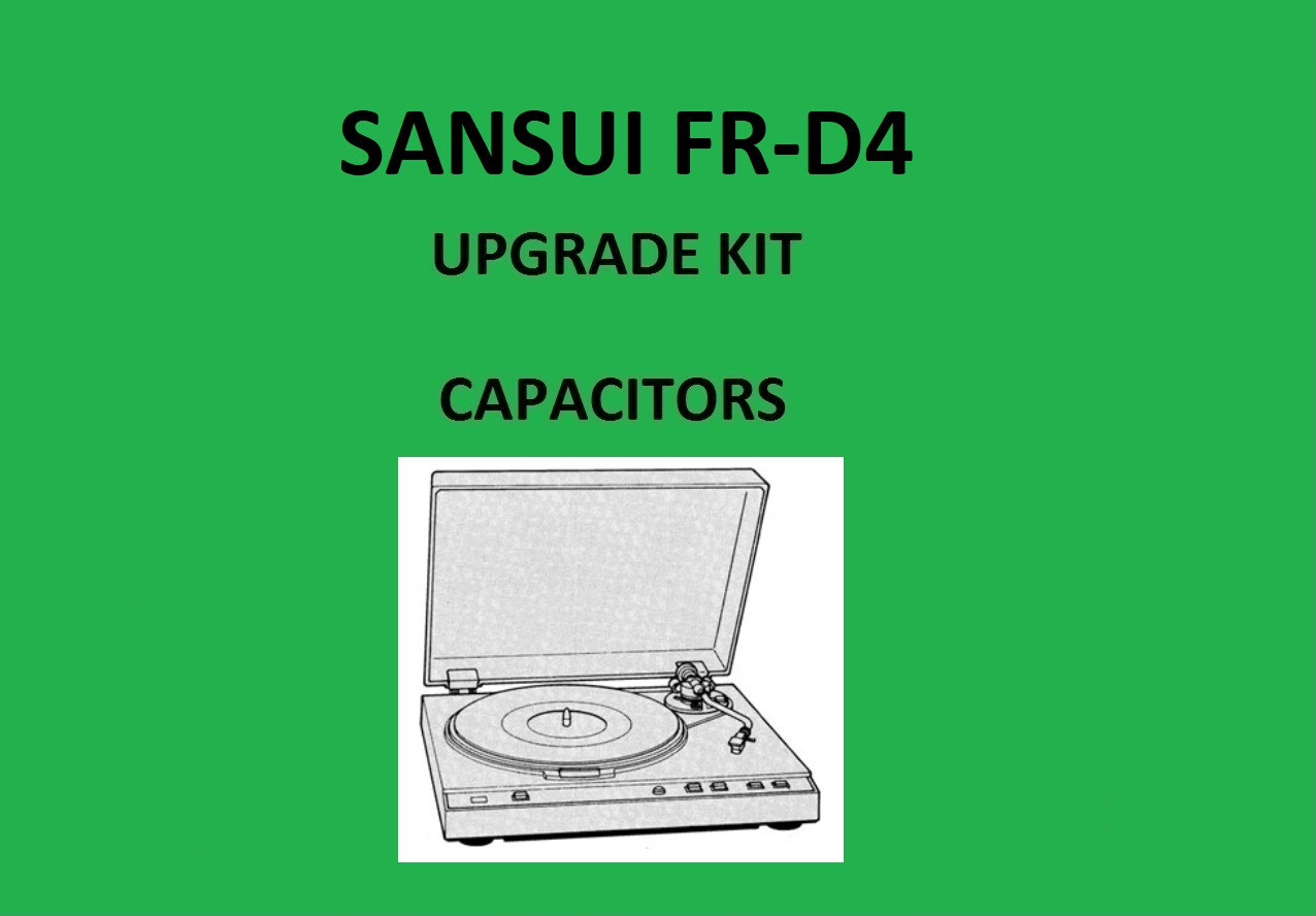 Turntable SANSUI FR-D4 Repair KIT - all capacitors | eBay
