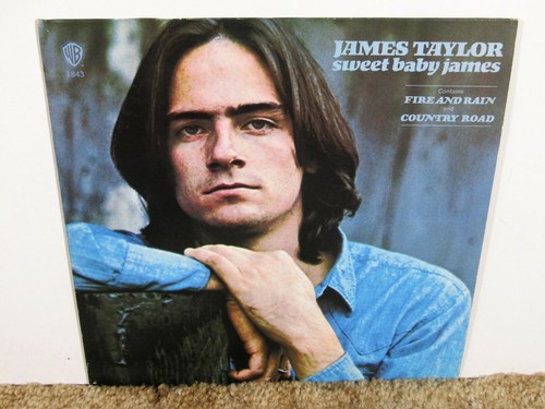 JAMES TAYLOR " SWEET BABY JAMES " FOLKROCK COLLECTIBLE EX / EX | eBay