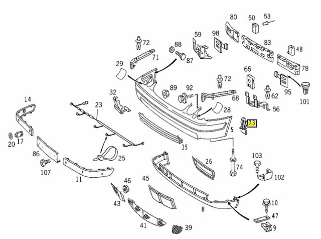 mercedes-benz a0089888178 for sale online | eBay