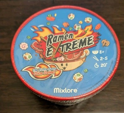 NEW Mixlore Board Game - Ramen Extreme - The Extra Spicy Dice Game | eBay