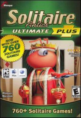 Masque Solitaire Antics Ultimate Plus PC MAC CD card game collection ...