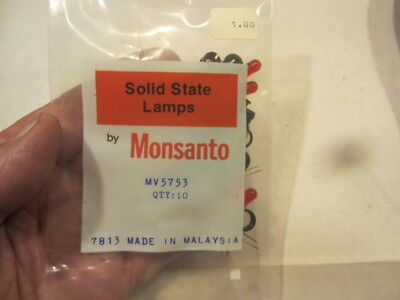 Vintage Monsanto MV5753 Red LED 10 pcs | eBay