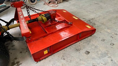 Tomlin grass topper 1.25m wide for small tractor PTO driven | eBay UK