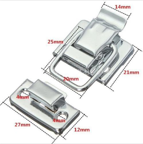 10x Stainless Case Suitcase Chests Trunk Lock Fastener Toggle Latch ...