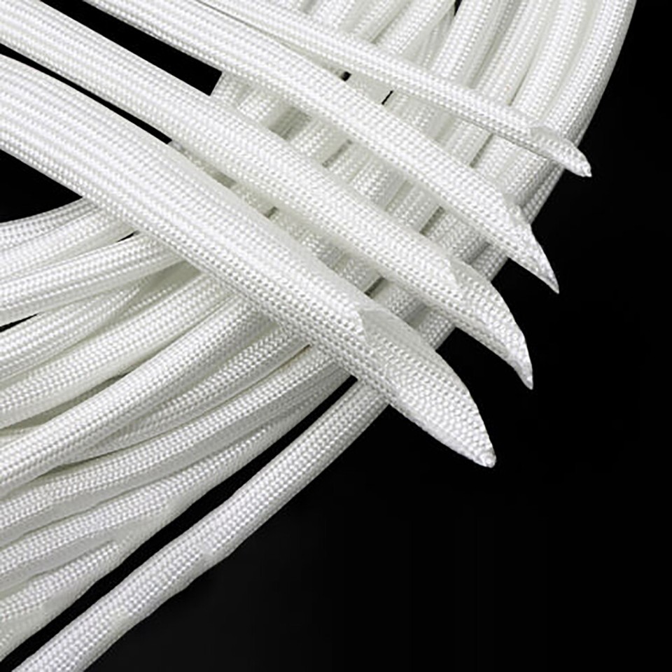 600°C HIGH TEMP Fiberglass Sleeving Cable Wire Insulation Sheath ID 1 ...