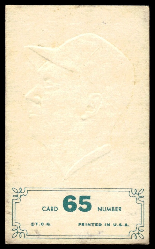 1965 Topps Embossed Bobby Richardson New York Yankees #65 | eBay