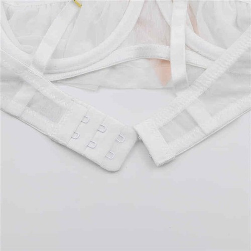 Women Sexy Open Cup Shelf Bra Underwire Push Up Mesh Lace Bralette | eBay