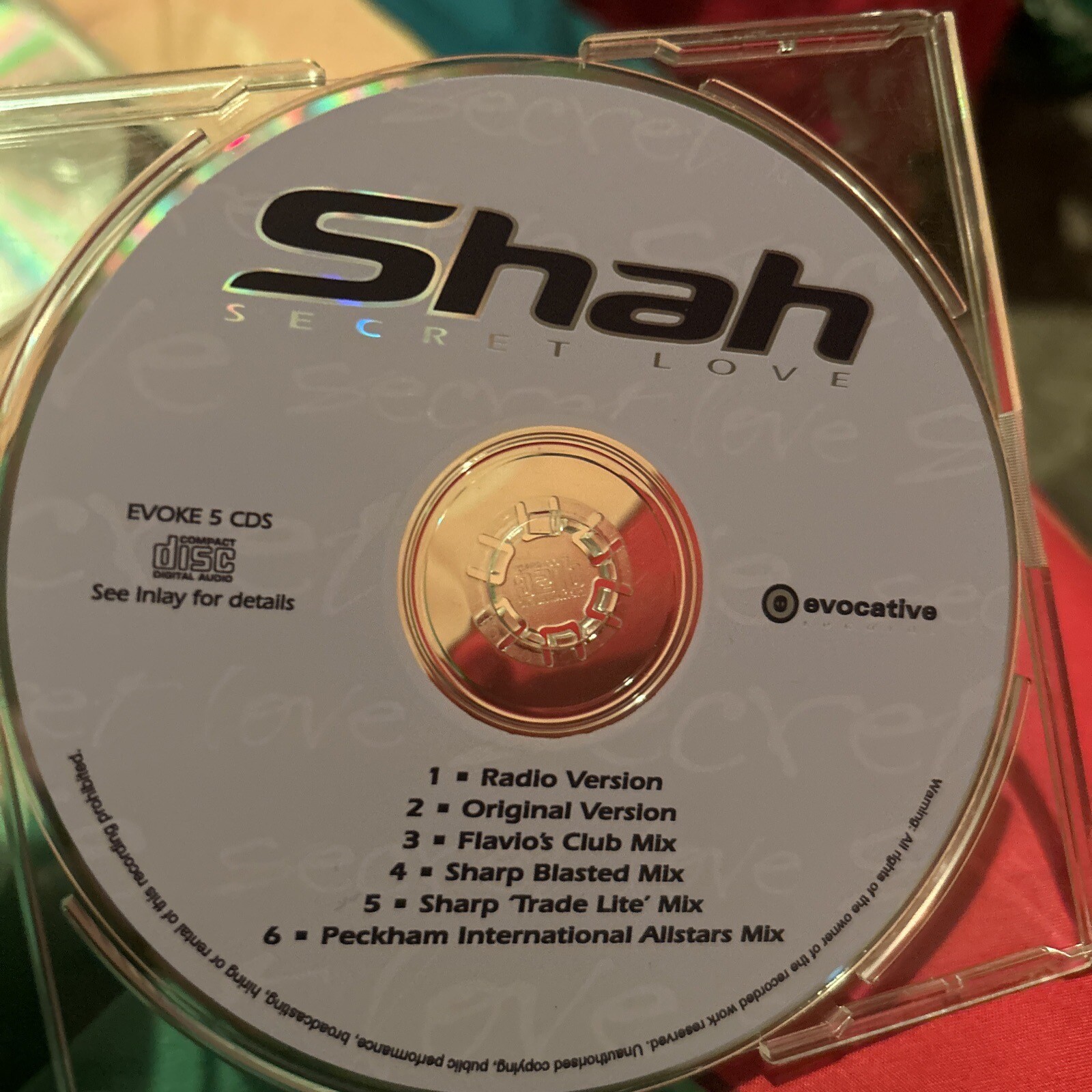 Shah – Secret Love CD Single | eBay