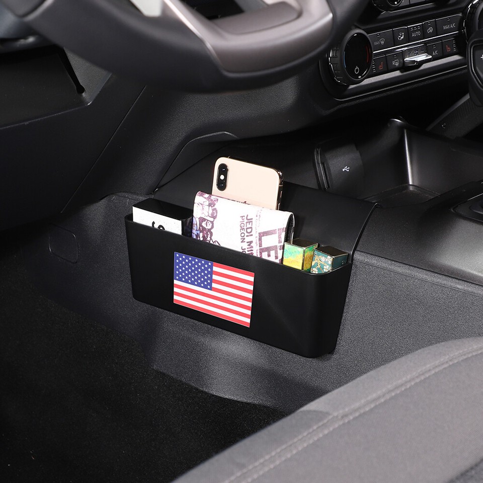 Left Side Gear Shift Side Storage Box Organizer For Ford Bronco 21 ...