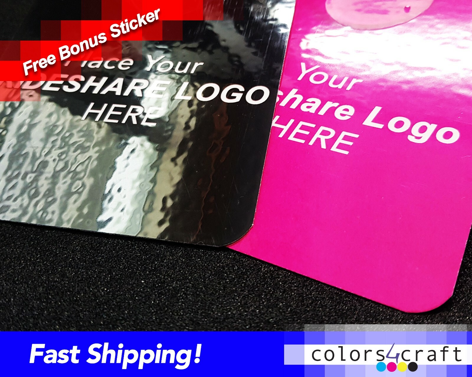 2x Holders Removable Rideshare Signs Your Campany Decal Stickers U Logo ...